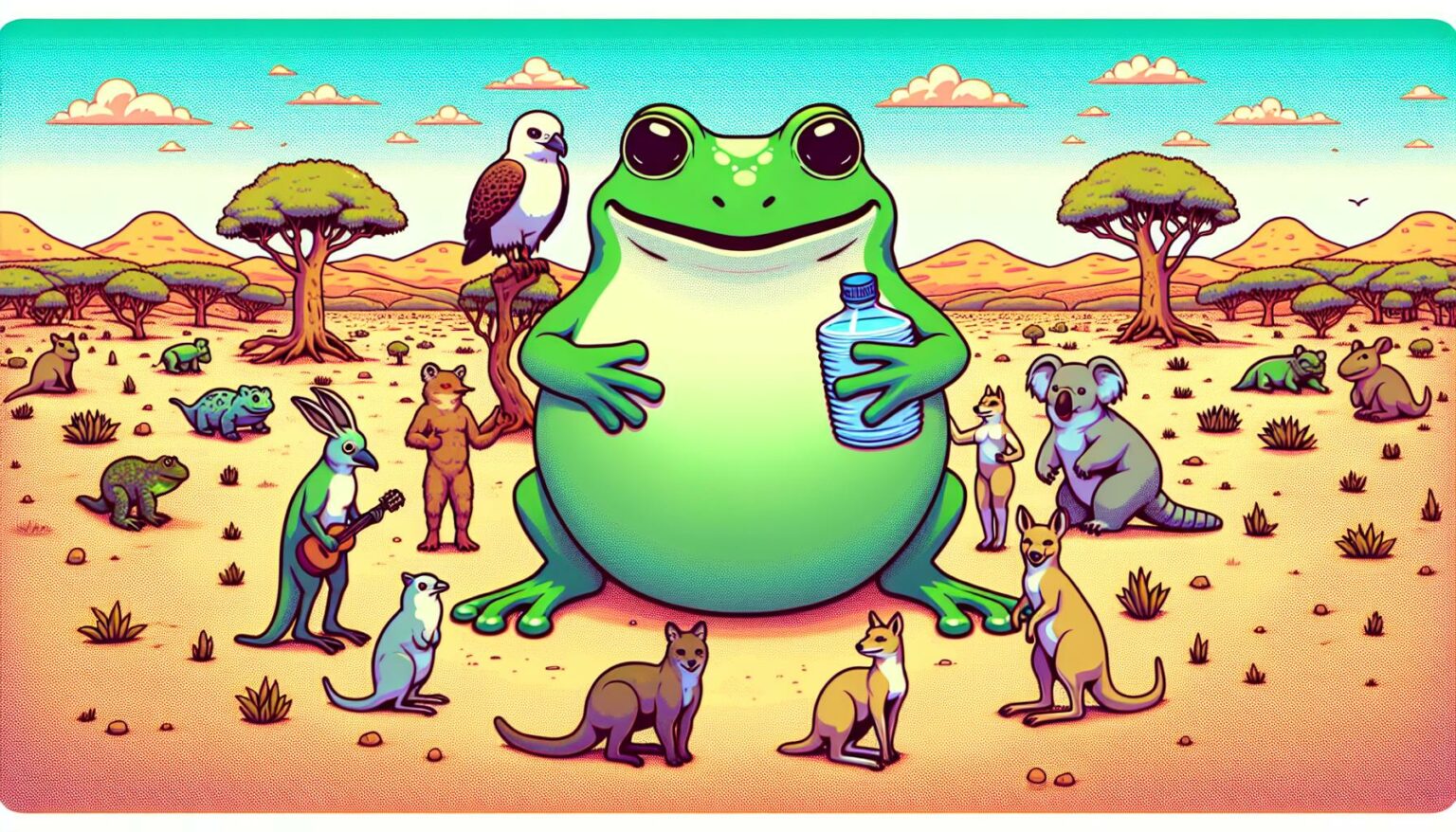 Tiddalik - Mythologica Encyclopedia