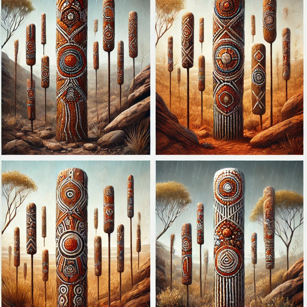 Message Sticks - Mythologica Encyclopedia
