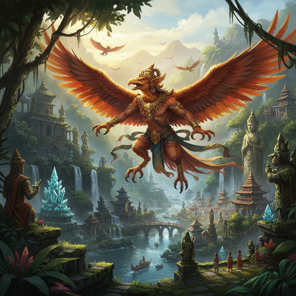 Garuda: Southeast Asian Folklore Encyclopedia Entry
