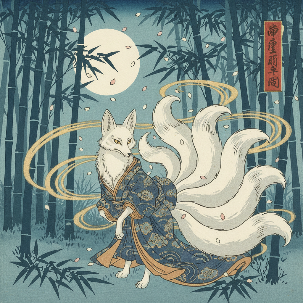 Kitsune: Shape-Shifting Fox Spirits of Japanese Folklore